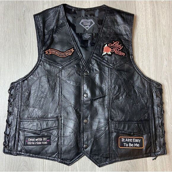 Harley-Davidson | Jackets & Coats | Diamond Plate Lady Rider Motorcycle ...